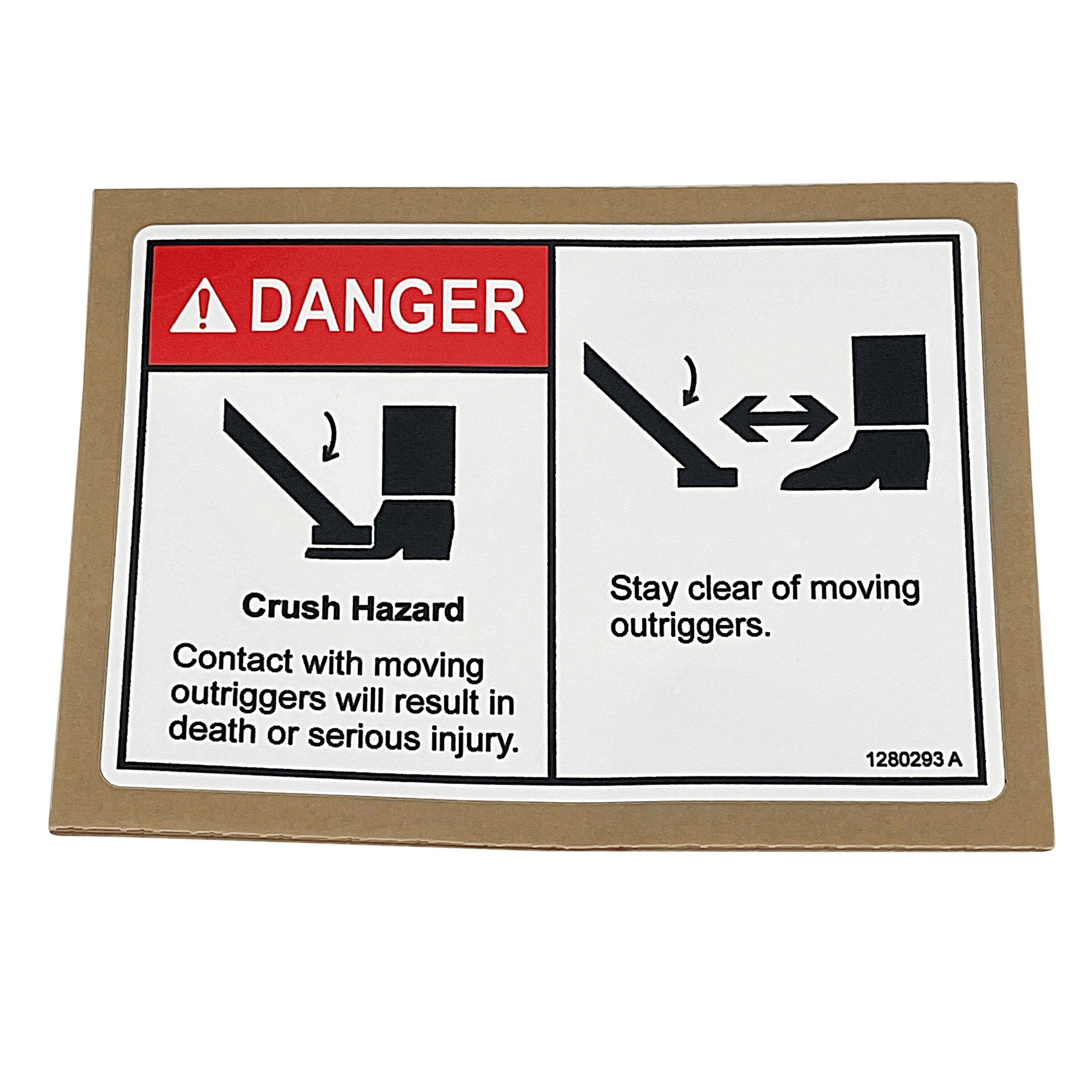 Genie Decal, Outrigger, 2 Panel 1280293GT