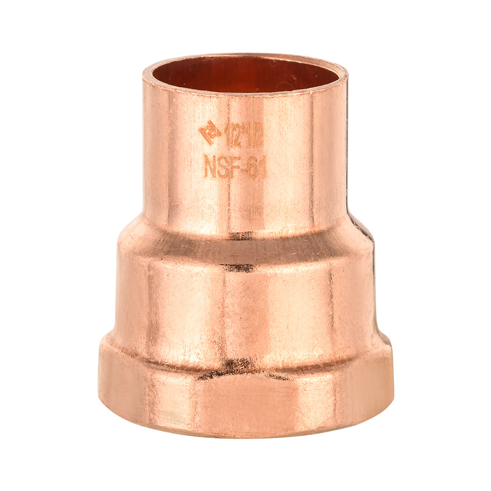 1/2" C x FNPT Copper Female Adapter