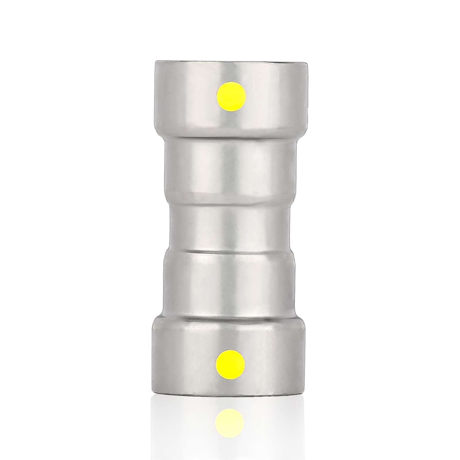 10 Pcs 3/4" Carbon Press Coupling W/Stop