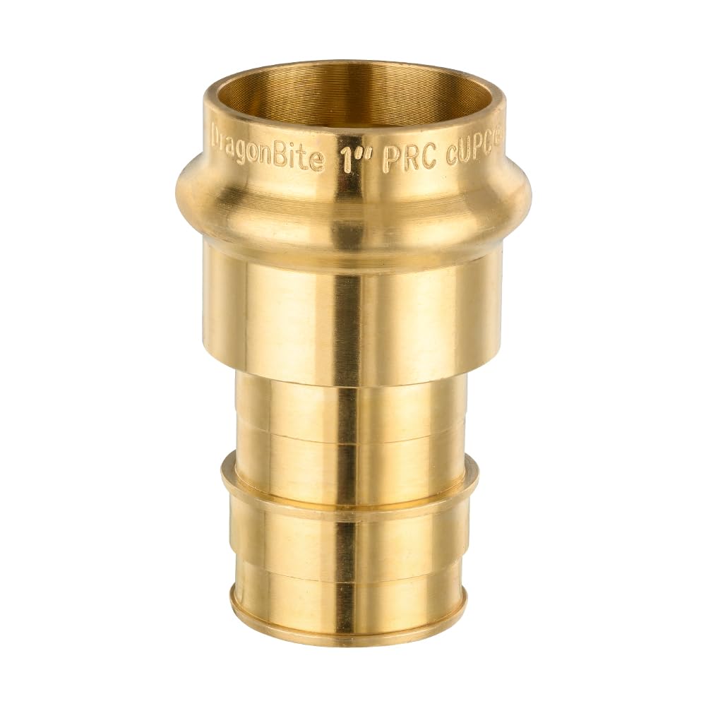 1" Press x 3/4" PEX Expansion Brass Adapter (Lead Free)