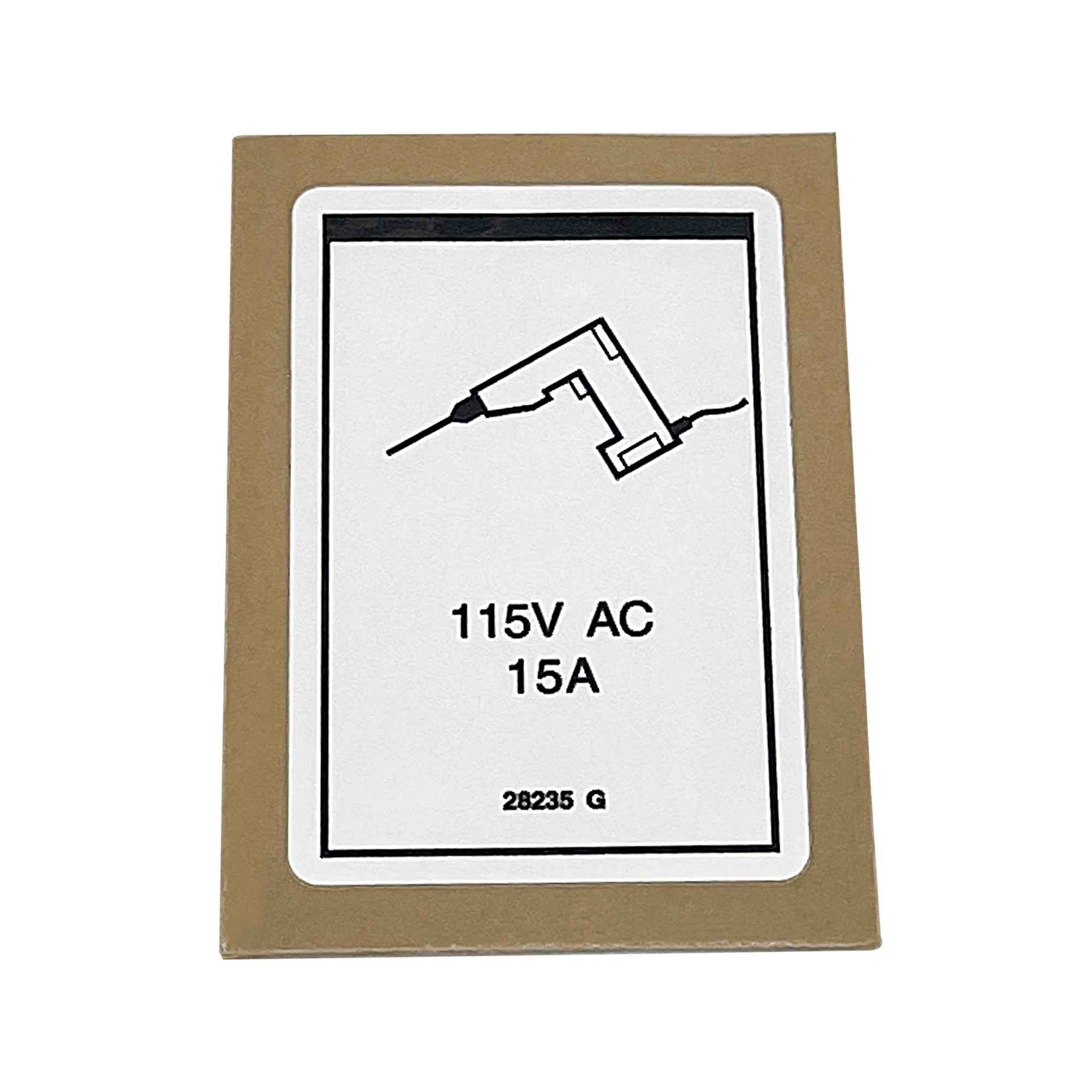 Genie Decal, Power To Platform 115V 28235GT