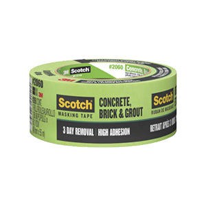 3M 48mm X 55m Bulk Green Scotch Masking Tape For Hard-To-Stick Surfaces