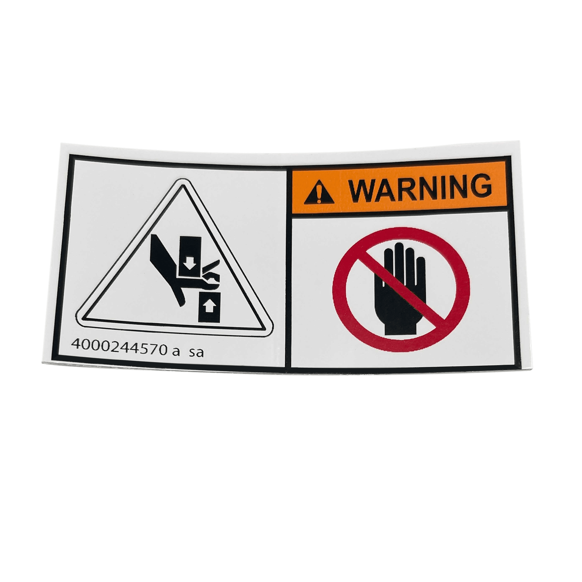 Haulotte Hand Injury Label 4000244570