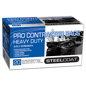 42 Gallon 3 MIL Heavy Duty Contractor Bag [20]