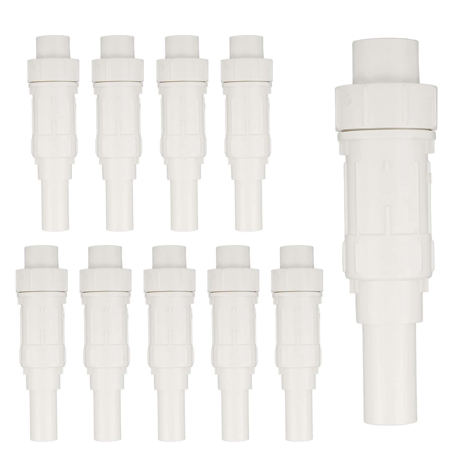 10 Pcs 1" PVC Expansion Coupling
