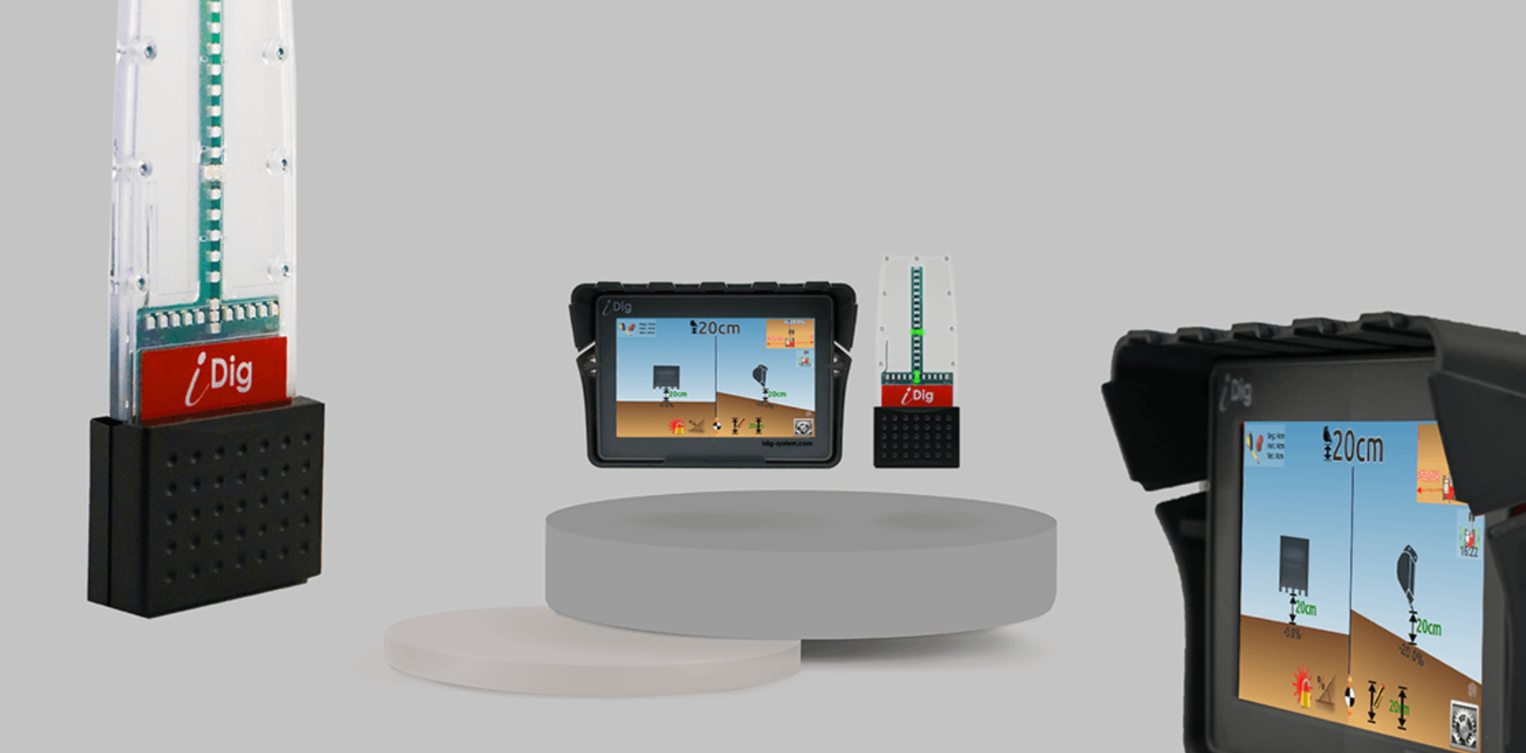2D, 2D + & 3D Machine Control Technology for all sizes of Excavators