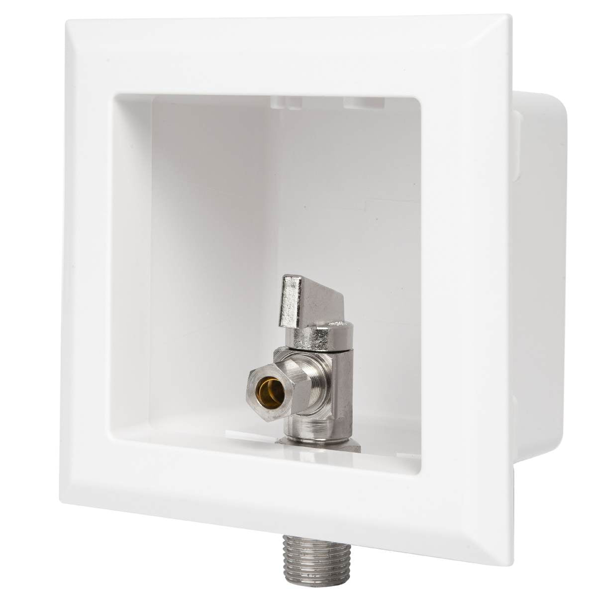 10 Pcs 1/2" Sweat Intel, Toilet Outlet Box, with Installed 1/4 Turn ...
