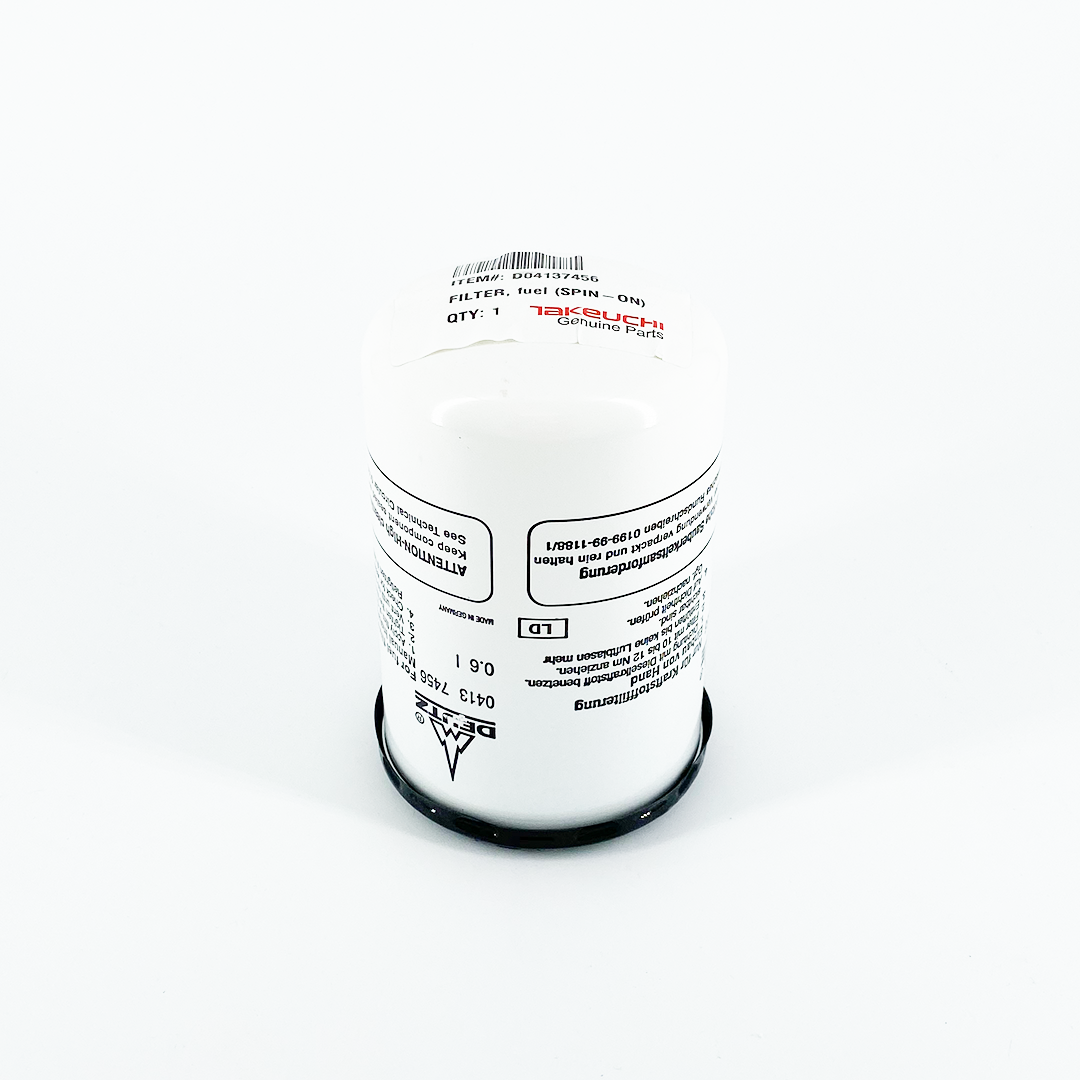 Takeuchi Fuel Filter (Spin-On) D04137456