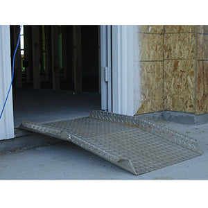 Threshold Plate with Bend and Edges