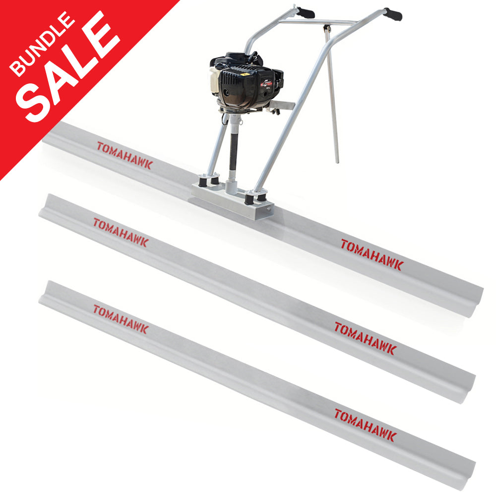 Tomahawk Power Concrete Screed Three Aluminum Blade Bundle (Choose 3 ...