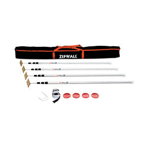 ZipWall 12 - Spring Loaded Poles - 4 Pack