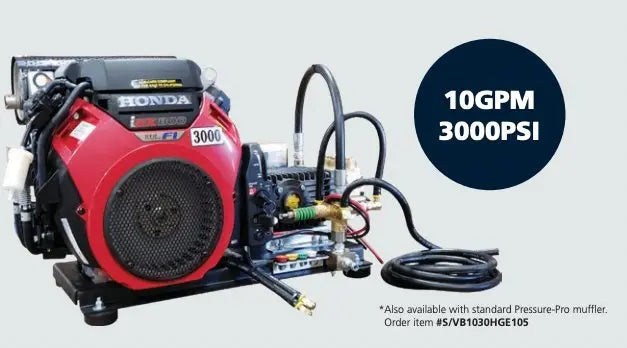 Pressure Pro 10GPM@3000psi Pressure Washer